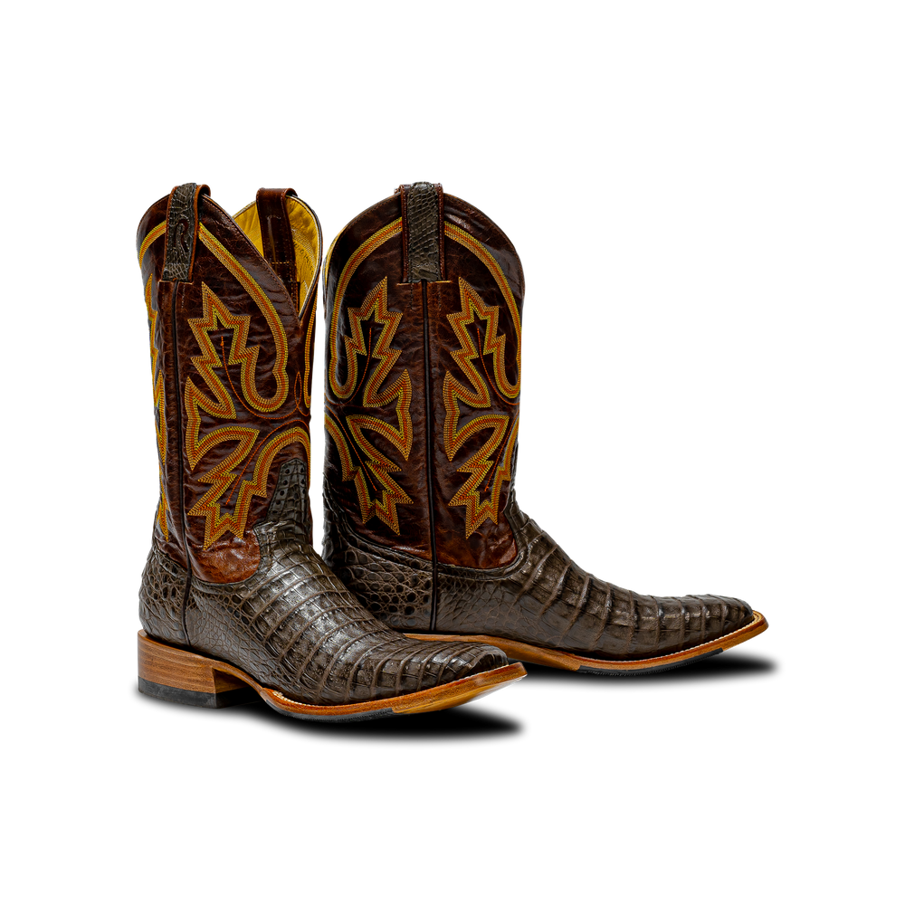 Rod Patrick RPM115 CHOCOLATE CAIMAN BELLY (C)