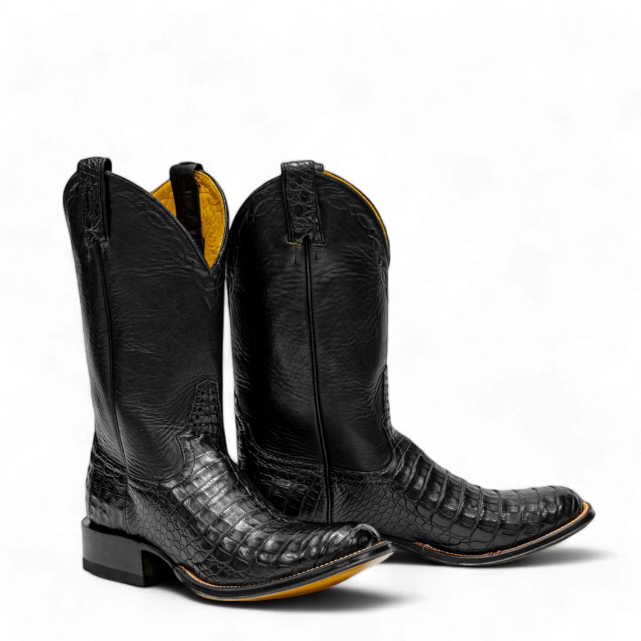 Rod Patrick RPM178 BLACK CAIMAN CROCODILE (D)