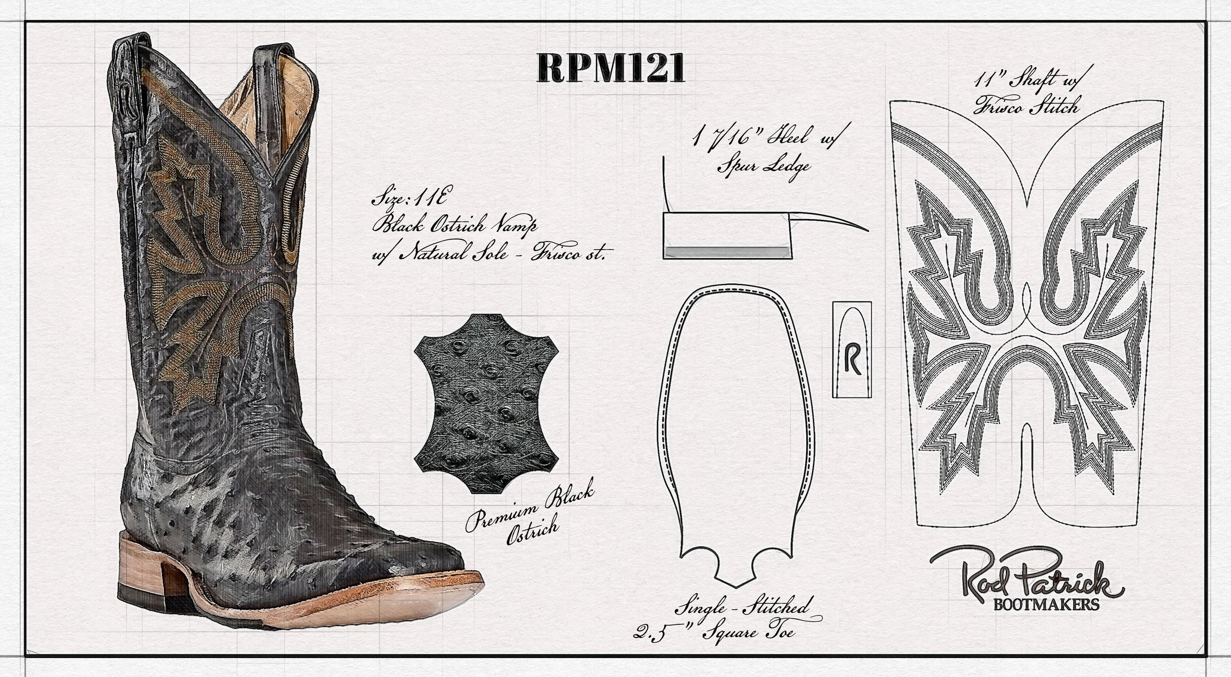 Rod Patrick Custom Bootmakers - Based in Fort Worth, Texas