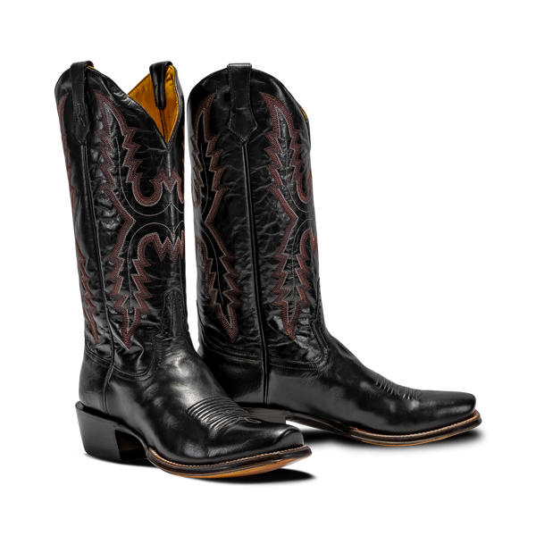 Rod Patrick RPM112 BLACK FLORENCE CALF (D)