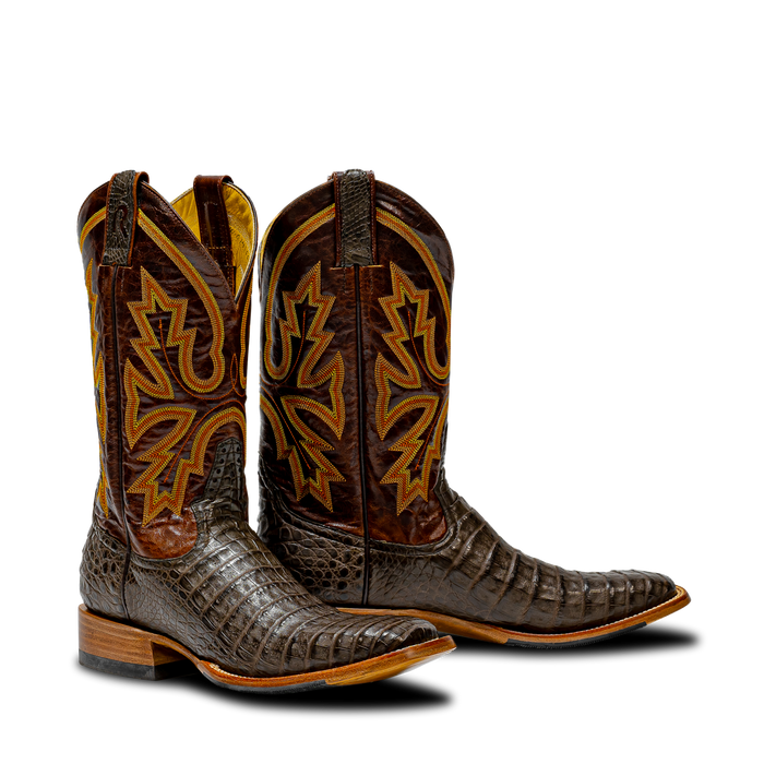 Rod Patrick RPM115 CHOCOLATE CAIMAN BELLY (D)