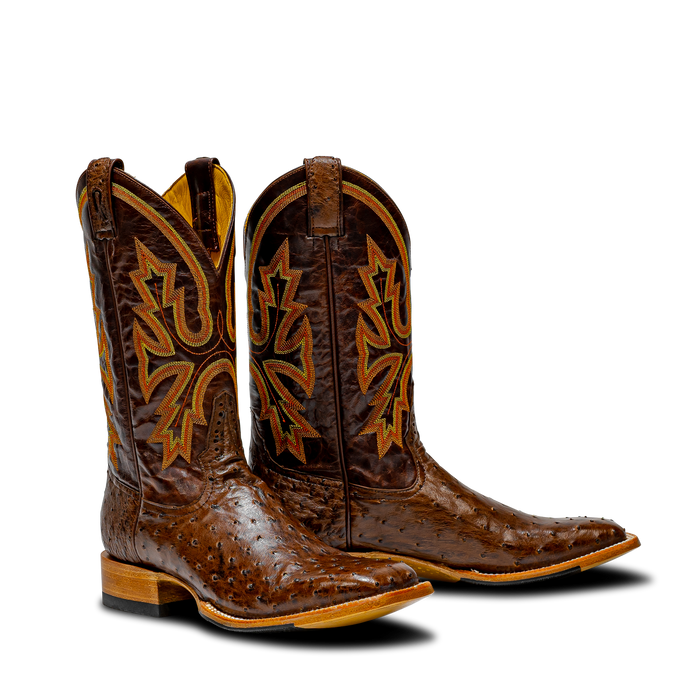 Rod Patrick RPM119 KANGO TOBAC FULL QUILL OSTRICH (D)